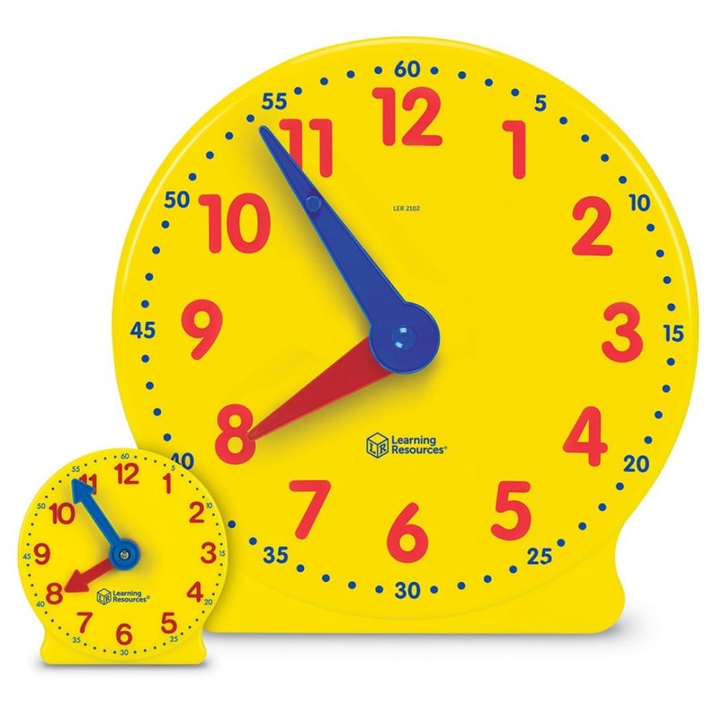 KIT RELOJES CLASE PLASTICO 24 ALUMNO+1 PROFESOR